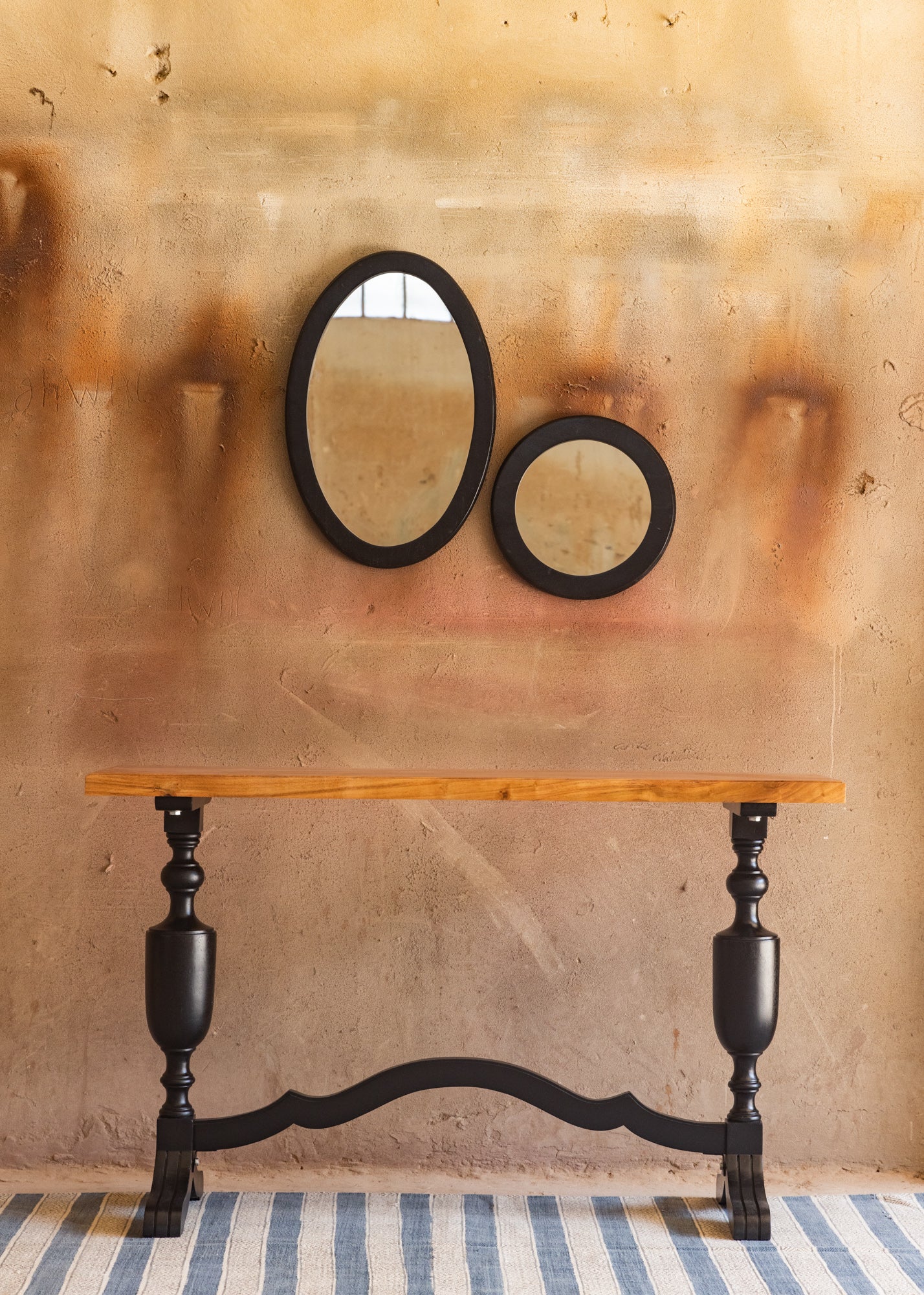 Otis Mirror (Black) – Savana Living - One With Wood