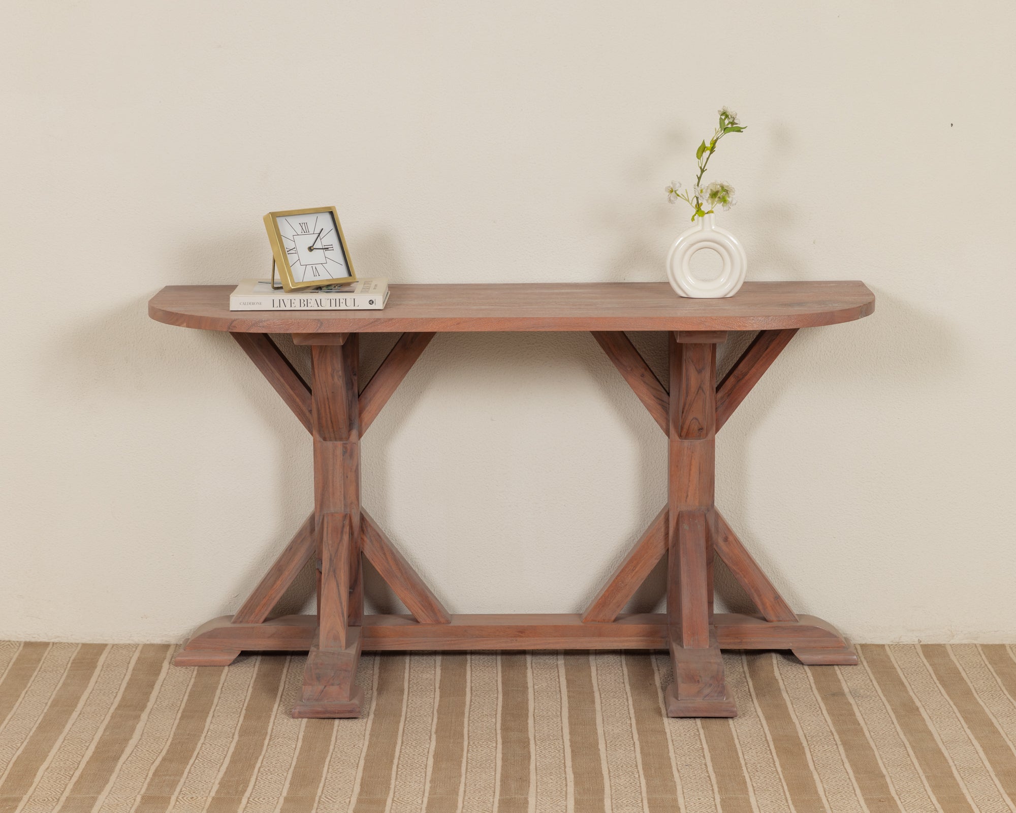 Clover Console Table – Savana Living - One With Wood