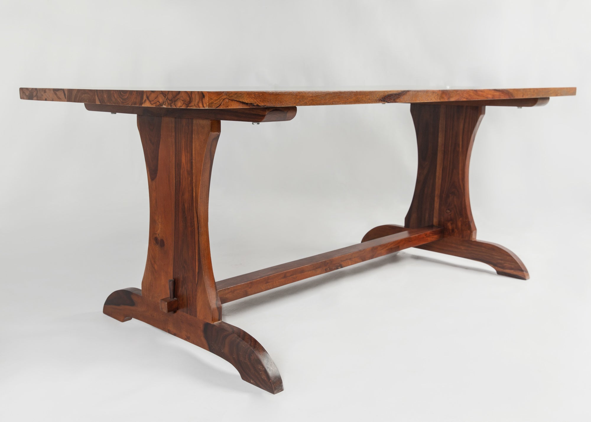 Dustin Sheesham Dining Table – Savana Living - One With Wood