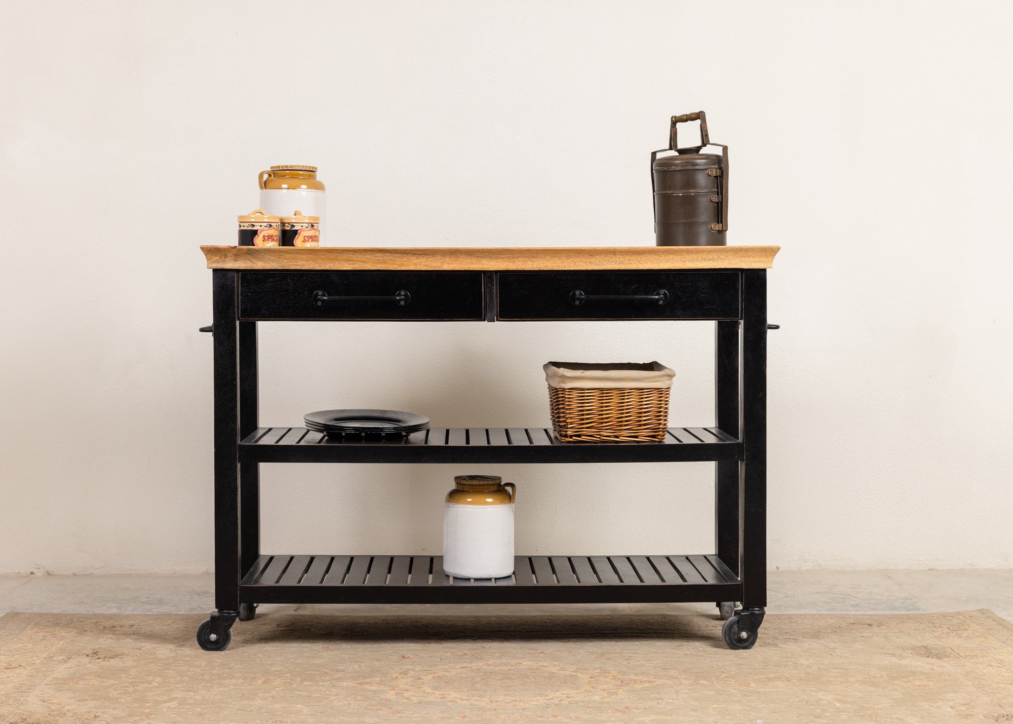 Aiden Trolley – Savana Living - One With Wood